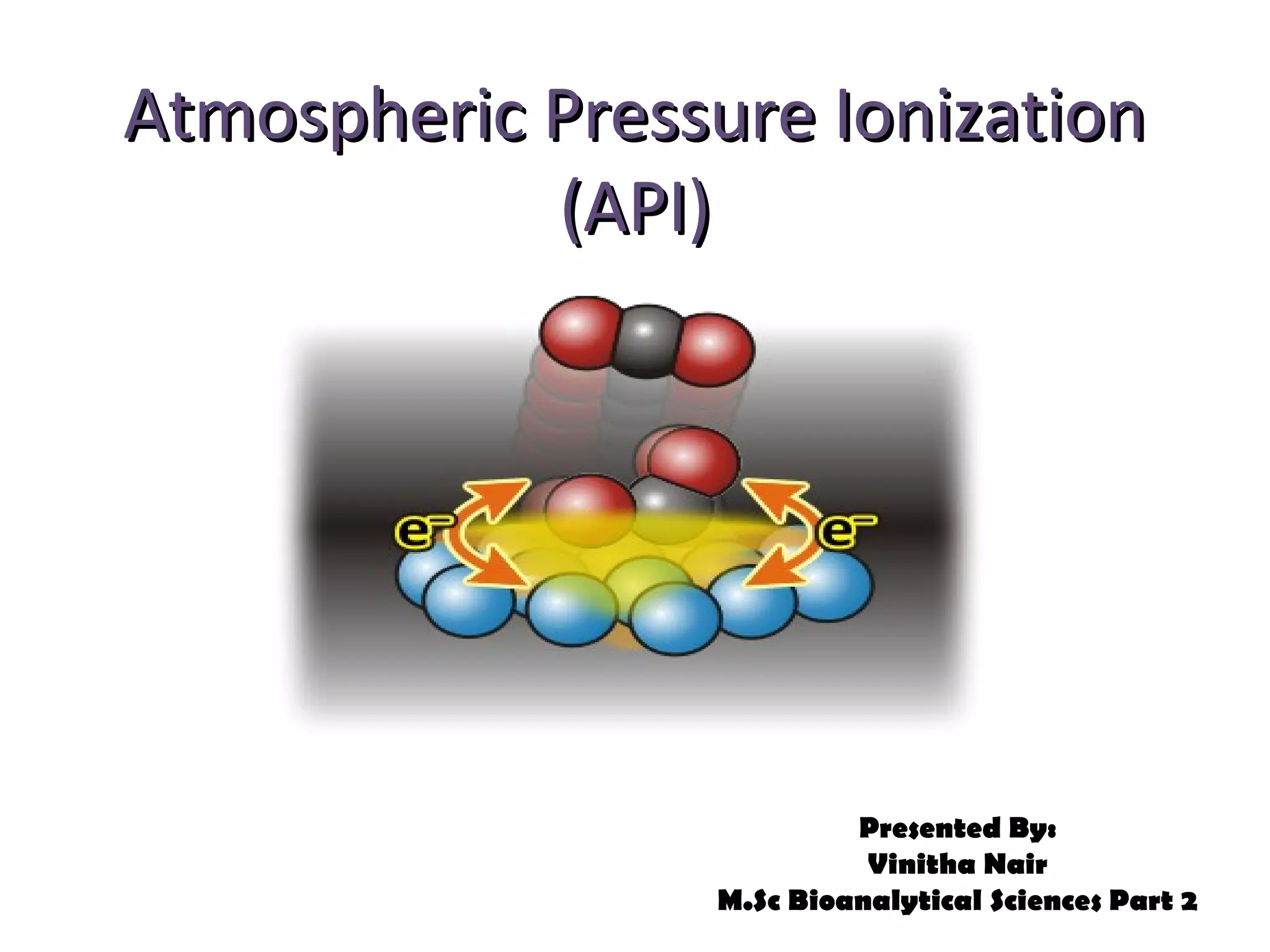 Atmospheric Pressure Ionization | PPT