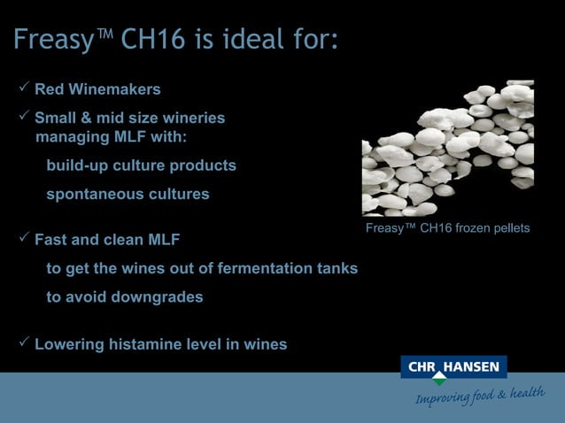 Viniflora® Freasy™ CH16 | PPT | Alcoholic Beverages | Food & Drink