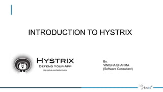 Introduction To Hystrix | PPTX