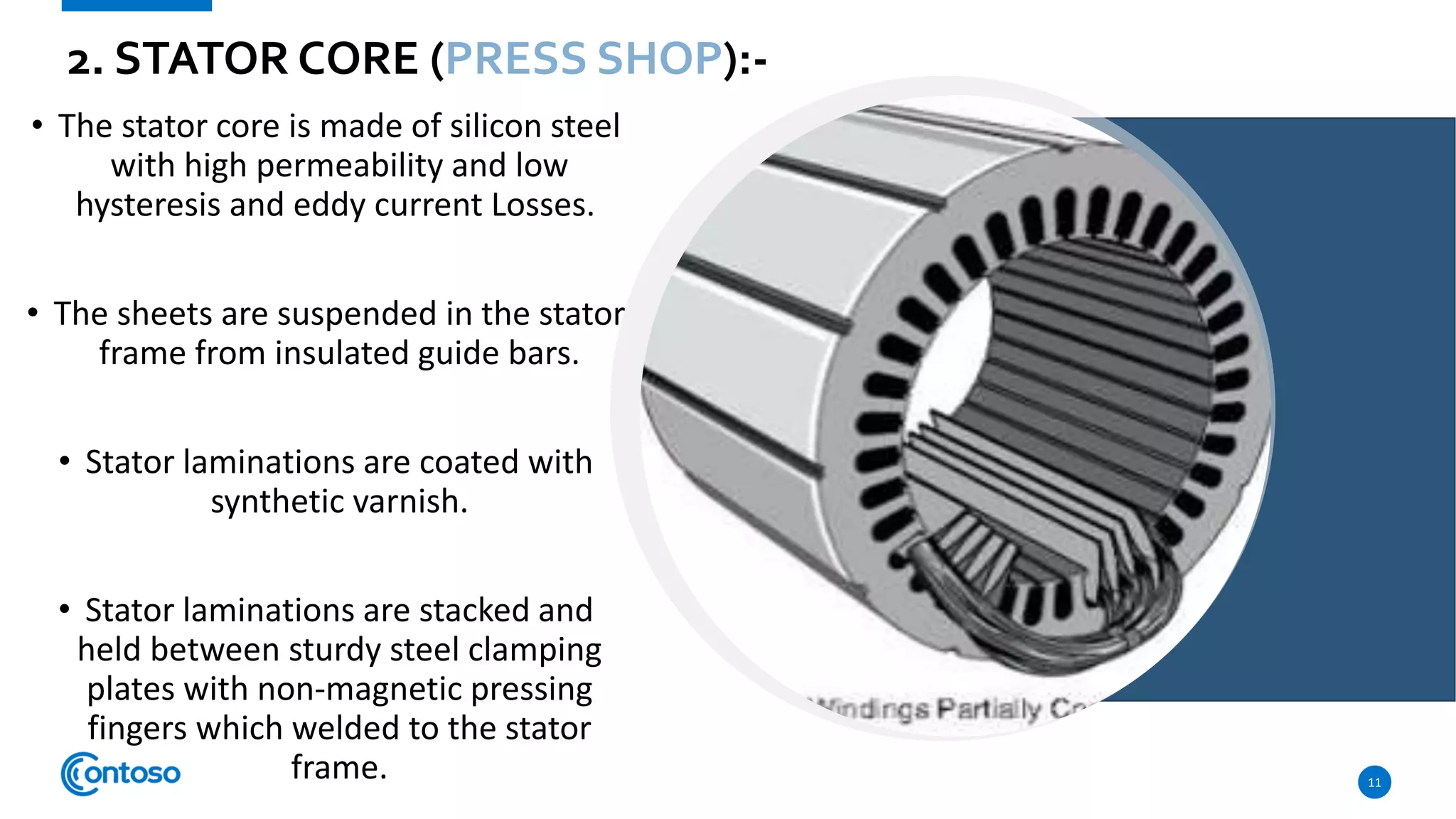 Manufacturing process of TURBO GENERATOR | PPTX