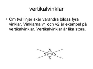 Vinklar | PPT