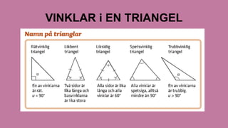 Vinklar | PPTX