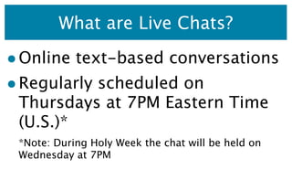 VinMORE Live Chat Instructions | PPT