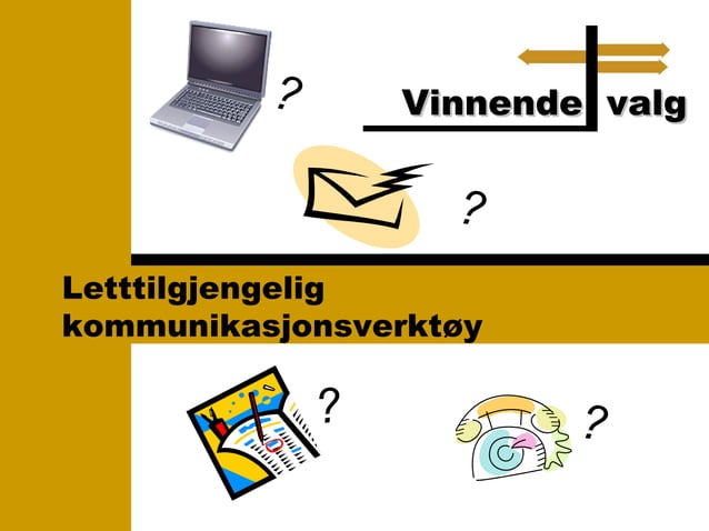 Vinnende Valg Pp | PPT