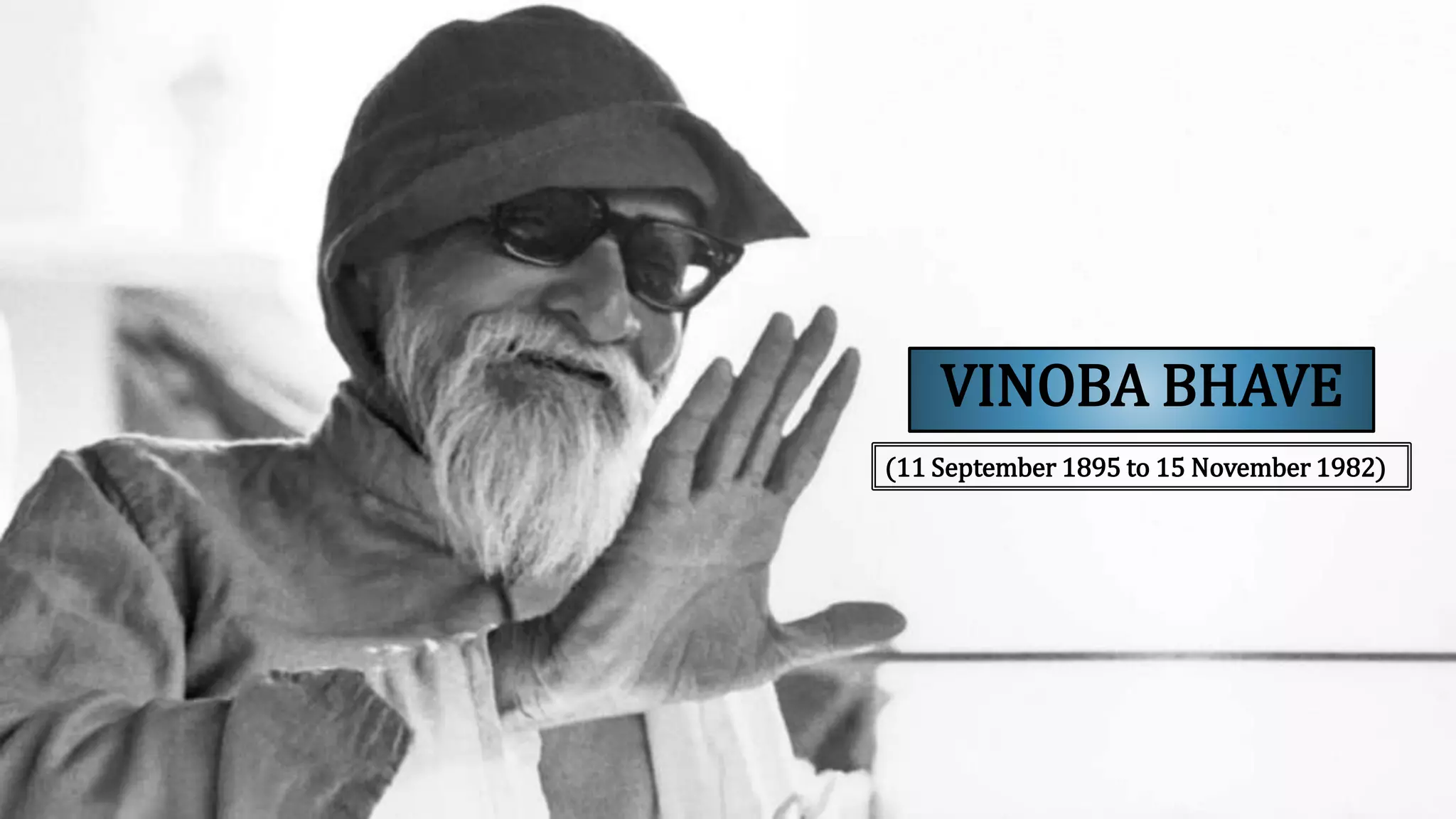 Vinoba bhave | PPT