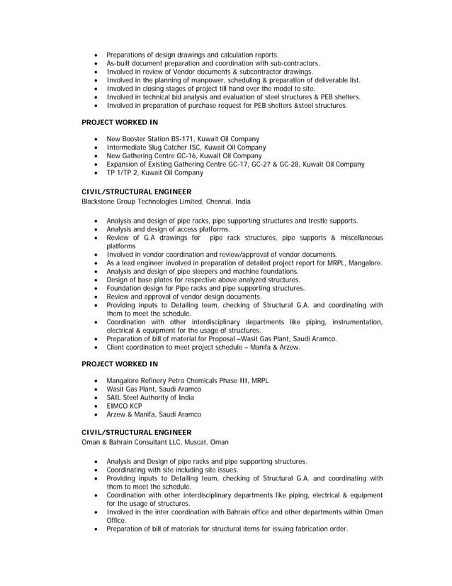 CIVIL / STRUCTURAL DESIGN ENGINEER | PDF | Civil Engineering Industry | Industries