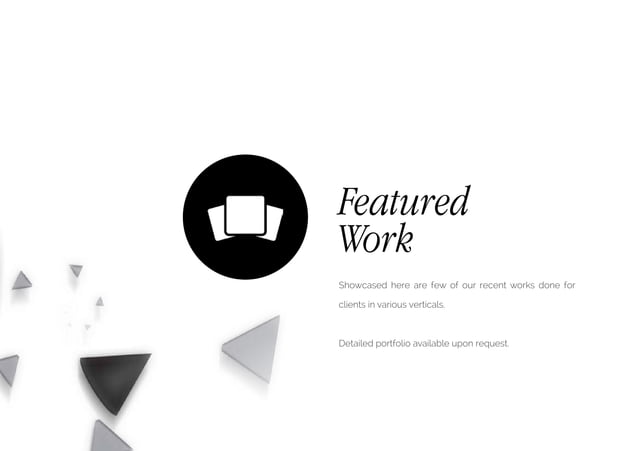 Web / Graphic design credentials | PPT