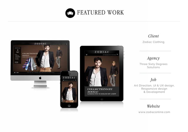 Web / Graphic design credentials | PPT