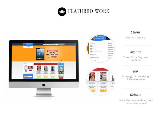 Web / Graphic design credentials | PPT