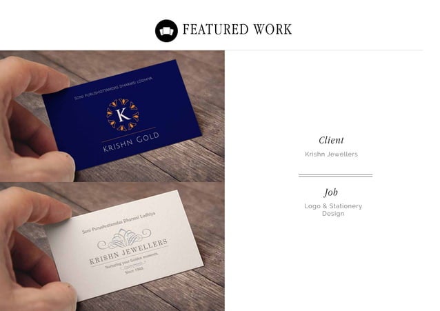 Web / Graphic design credentials | PPT