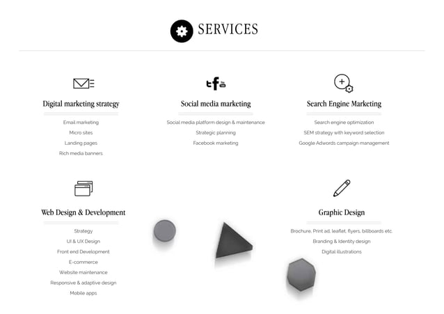 Web / Graphic design credentials | PPT