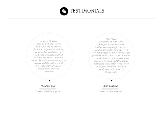 Web / Graphic design credentials | PPT