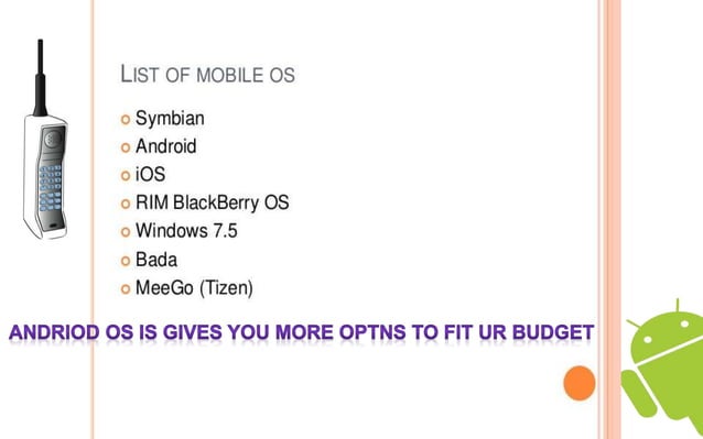 ppt about android by vins | PPT