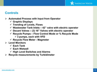 An Overview of Design to Operation of Residual Management Facility at Ogden Dunes Water ...