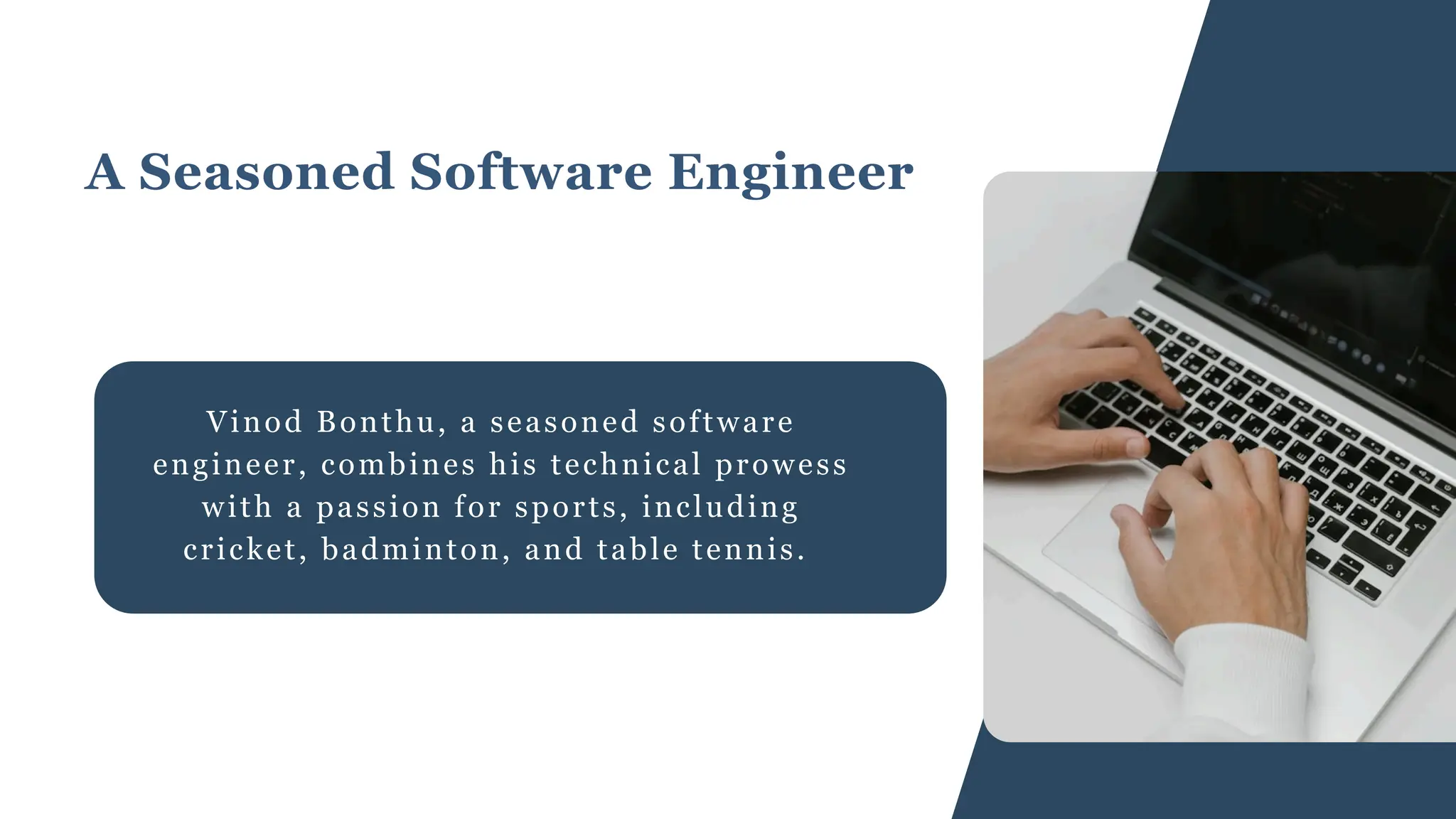 Vinod Bonthu - A Successful Data Scientist | PDF