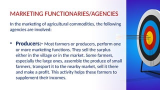 Economics notes on marketing channel agriculture | PPT