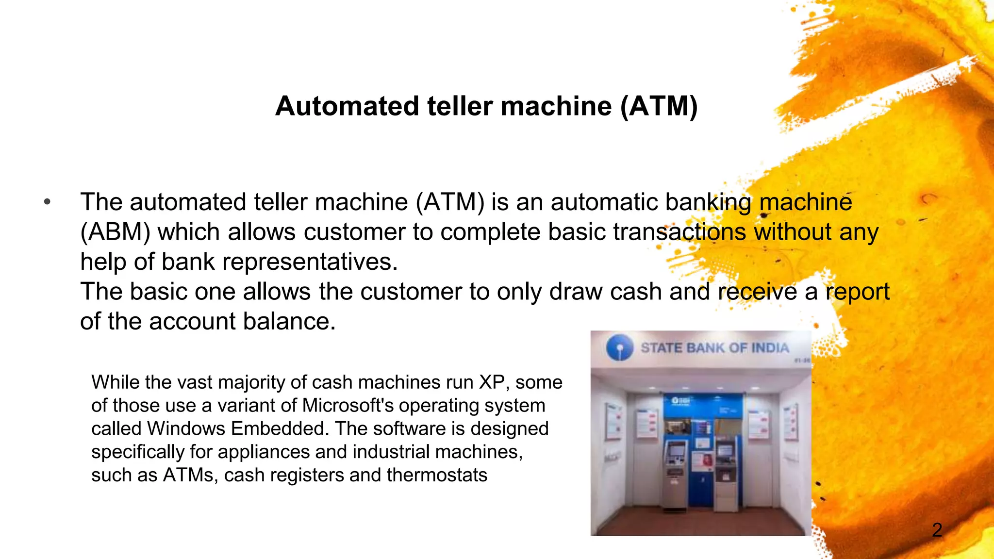 Presentation On ATM Technology | PPTX