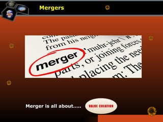 Mergers and Acquisition-A Brief Study | PPT