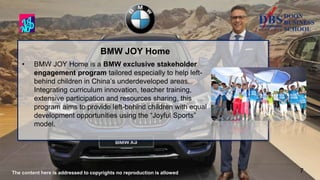 BMW Corporate Social Responsibility China | PPTX