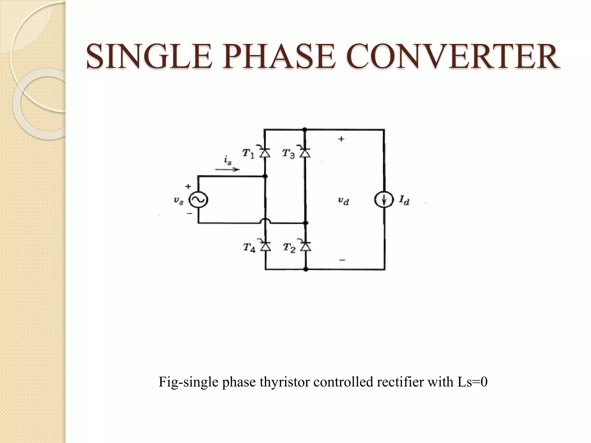 Single Phase Converter | PPTX