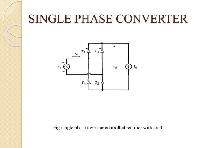 Single Phase Converter | PPTX
