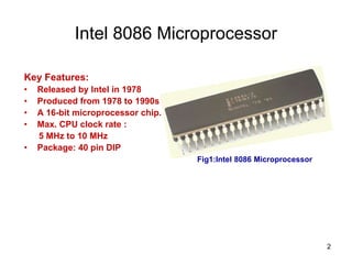 Vino's 8086 introduction | PPT