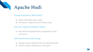 Streaming Data Lakes using Kafka Connect + Apache Hudi | Vinoth Chandar, Apache Software ...