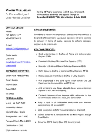 Vinoth murugesan | PDF