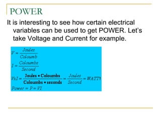 AS Level Physics- Electric circuits | PPTX