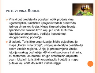 Vinski turizam | PPTX