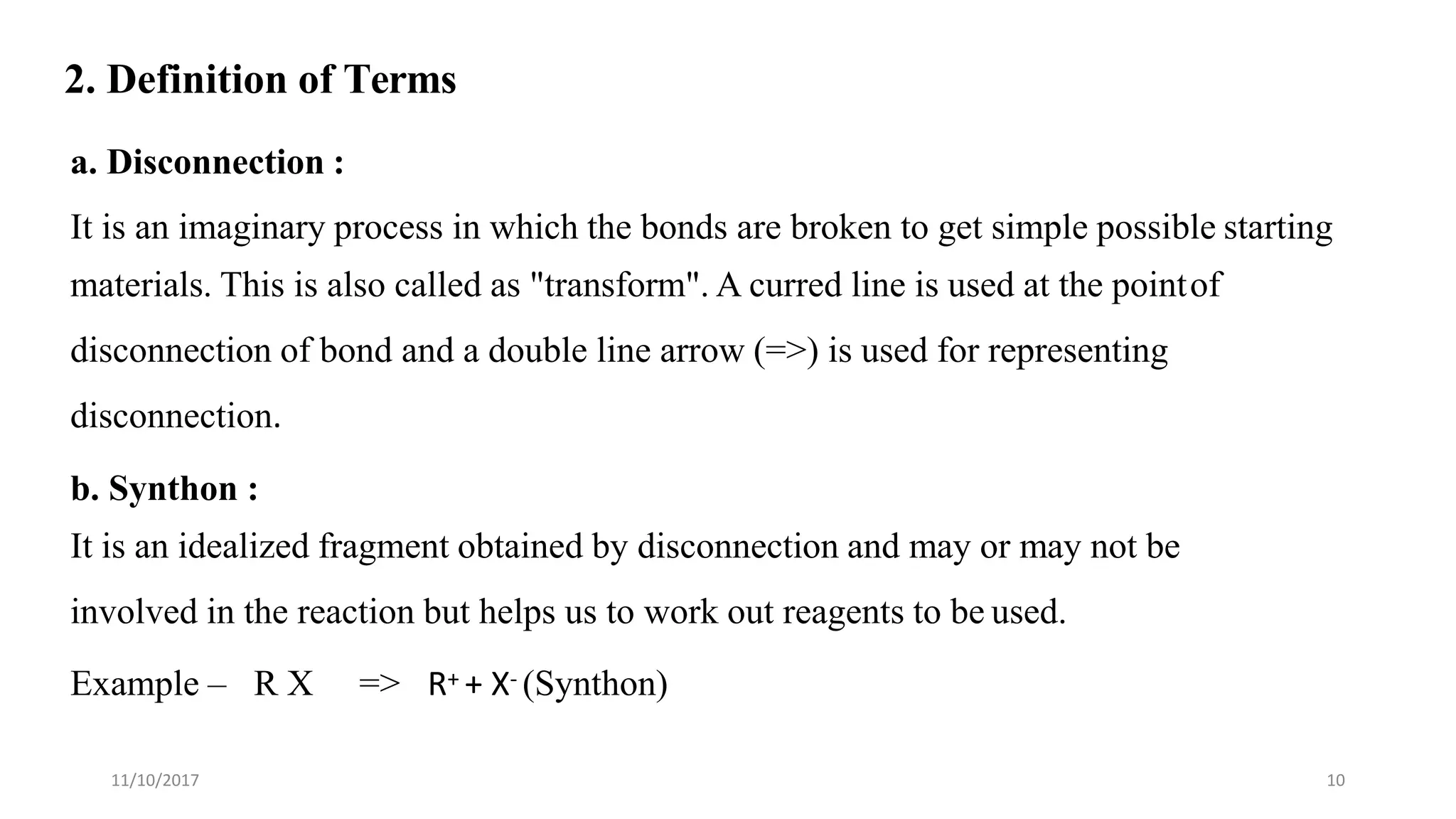 synthon approach | PPTX