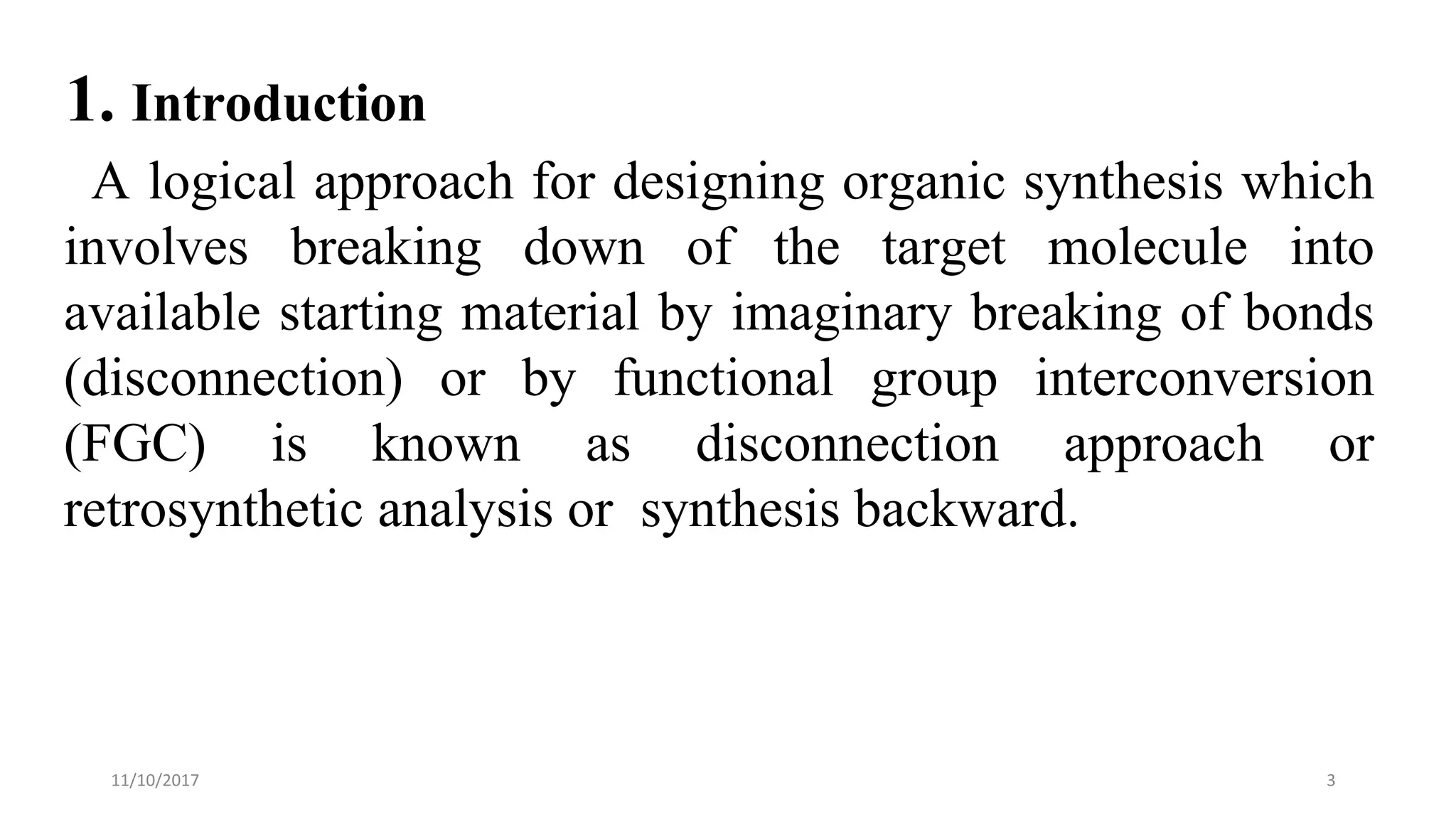 synthon approach | PPTX