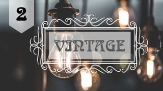 Vintage powerpoint presentations ppt template | PPTX