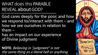 Parables and The Epiphany: Luke 16 - The Rich Man and Lazarus | PPT