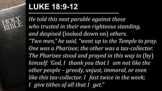 Vintage 10.27.19 luke18 | PPT