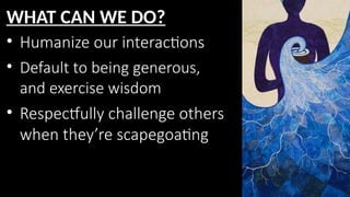 The Scapegoat Gospel: Part 5 - Scapegoating the Poor | PPT