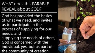 Parables and The Epiphany: Mark 4, Matt 13 & Luke 13 - The Mustard Seed ...