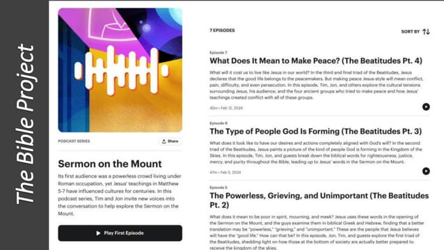 Sermon on the Mount: Part 1 - A Series Introduction | PPTX