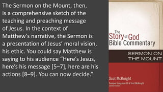 Sermon on the Mount: Part 1 - A Series Introduction | PPTX