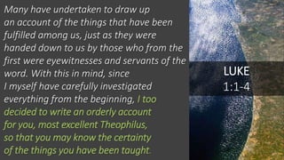 Flyover: Part 3 - St. Patrick's Day & The Gospel of Luke | PPT | Free ...