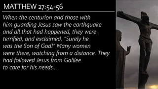 The Story of Jesus: Part V - Women | PPTX