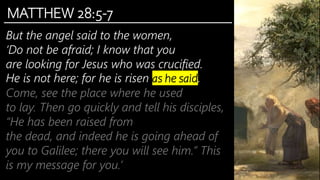 The Story of Jesus: Part VI - Resurrection | PPTX | Christianity ...