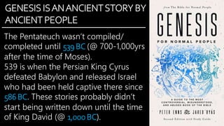 The Story of The People of God: Part 1 - Genesis 12 | PPTX