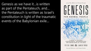 The Story of The People of God: Part 1 - Genesis 12 | PPTX