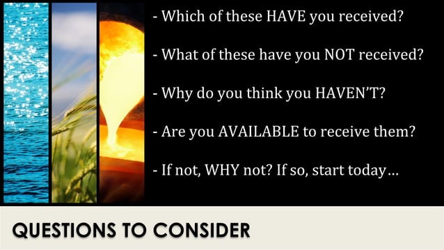 Three Baptisms | PPT