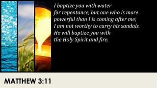 Three Baptisms | PPT