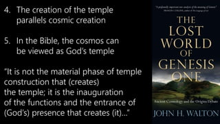 The Story of The People of God: Part IV - Cosmos and Microcosm | PPT