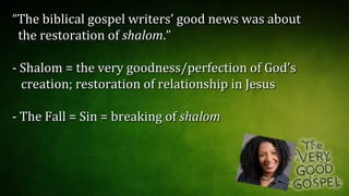 Shalom and Life and Death and Life | PPT