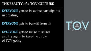 A Church Called TOV - Every Church Has a Culture | PPT