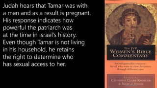 Dinah, Tamar, and Men Behaving Badly: Gen 34 & 38 | PPTX
